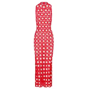 DELFI COLLECTIVE Selene Dress Flare - Red