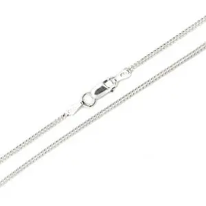 THE JEWELLERY STORE LONDON Strong Diamond Cut Curb Chain In Sterling - Silver