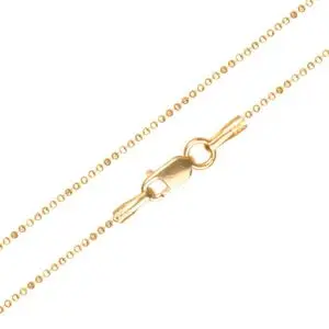 THE JEWELLERY STORE LONDON Fine Ball Chain In Vermeil - Gold