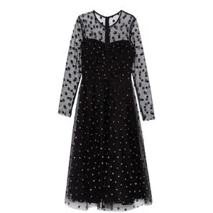Nissa Polka Dots Cocktail Dresses For Women
