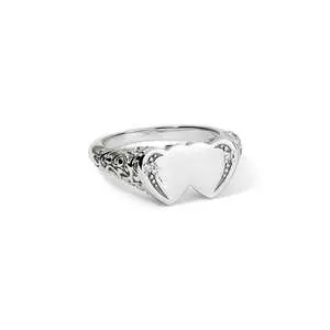 DÉCLARER Victorian Varsity Ring Sterling - Silver