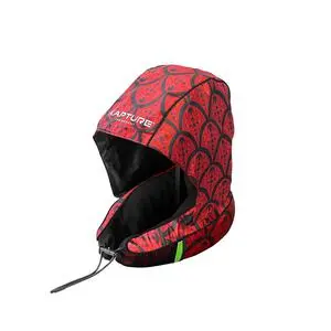 KAPTURE The Fire Creation Travel Pillow Set Fish Scales - Red