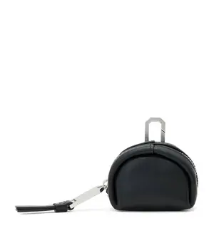 ALLSAINTS Leather Rosalie Airpods Case - Black