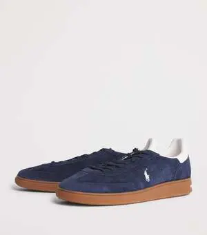 Polo Ralph Lauren Suede Bedford Sneakers - Navy