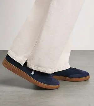 Polo Ralph Lauren Suede Bedford Sneakers - Navy