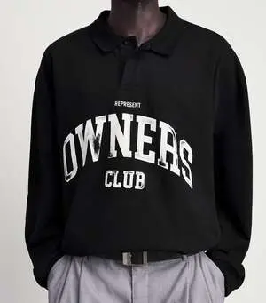REPRESENT Cotton Owners Club Rugby Shirt