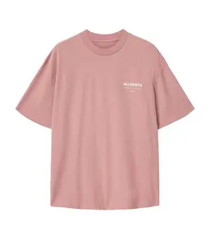 ALLSAINTS Cotton Backstage T-shirt - Pink