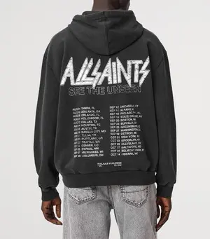 ALLSAINTS Organic Cotton Chromium Hoodie