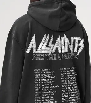 ALLSAINTS Organic Cotton Chromium Hoodie