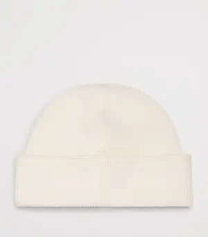 Stone Island Cotton Compass Patch Beanie