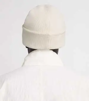 Stone Island Cotton Compass Patch Beanie