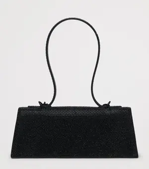 Alexander McQueen Leather Jewelled Top-handle Bag