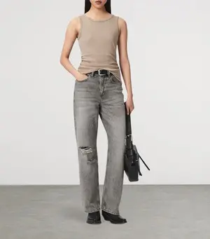 ALLSAINTS Stretch-cotton Katarina Tank Top - Grey