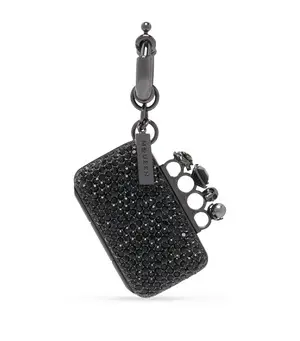 Alexander McQueen Embellished Knuckle Clutch Charm
