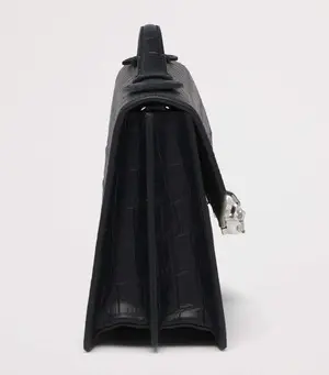 Alexander McQueen Leather Skull Top-handle Bag