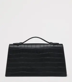 Alexander McQueen Leather Skull Top-handle Bag