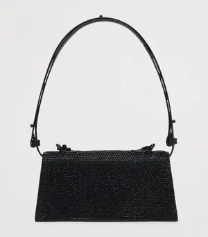Alexander McQueen Mini Jewelled Knuckle Shoulder Bag