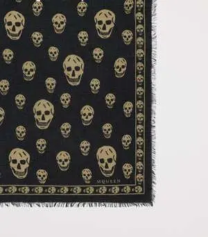 Alexander McQueen Modal-silk Skull Scarf