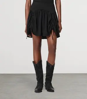 ALLSAINTS Check Aria Mini Skirt