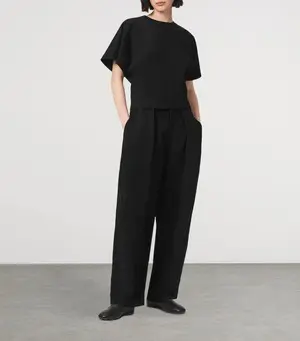 ALLSAINTS Organic Cotton Eden Artia T-shirt - Black