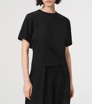 ALLSAINTS Organic Cotton Eden Artia T-shirt - Black