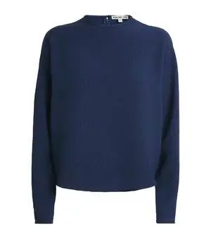 EDELINE LEE Jacquard Long-sleeve Top
