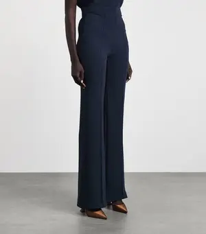 EDELINE LEE Pleated Averill Slim Trousers