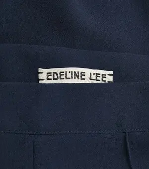 EDELINE LEE Pleated Averill Slim Trousers