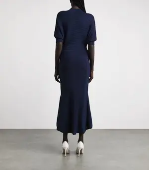 EDELINE LEE Knitted Emmeline Midi Dress