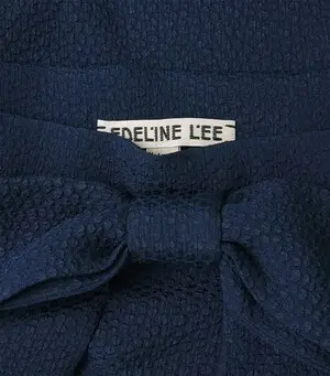 EDELINE LEE Jacquard Bow Midi Skirt