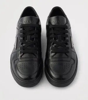 Prada Leather Downtown Sneakers