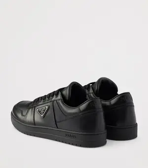 Prada Leather Downtown Sneakers