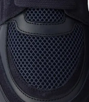 Prada Mesh-leather Prax Sneakers