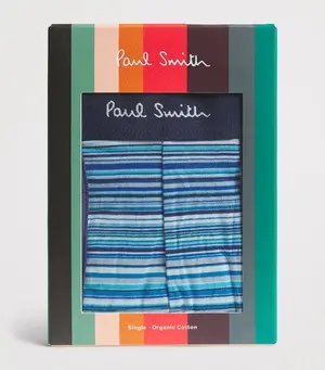 Paul Smith Stretch-organic Cotton Signature Stripe Trunks
