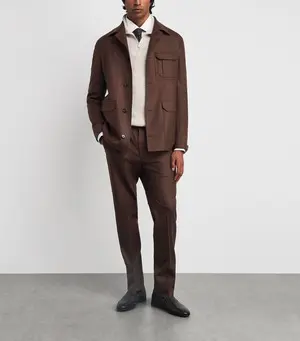 Corneliani Wool-cashmere Overshirt