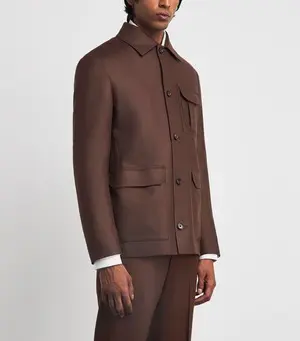 Corneliani Wool-cashmere Overshirt