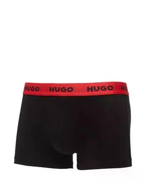 Hugo Logo-waistband Trunks
