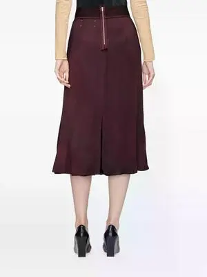 MAISON MARGIELA Satin Midi Skirt
