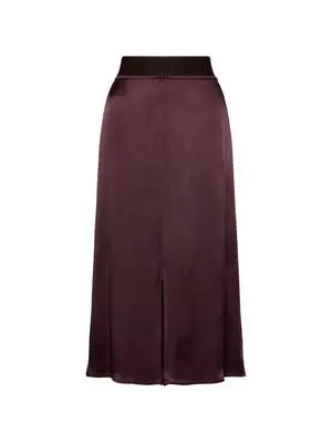 MAISON MARGIELA Satin Midi Skirt