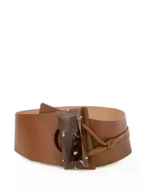 Alberta Ferretti Knot-detail Buckle-fastening Belt