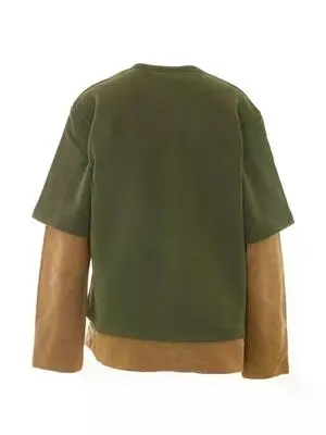 Attico Logo Layered Sweater
