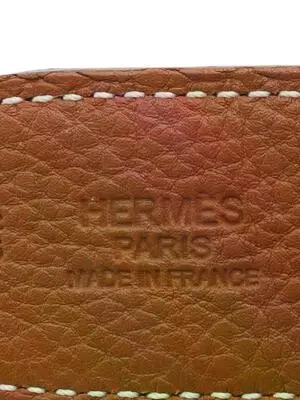 Hermès 2010s Constance Reversible Leather Belt