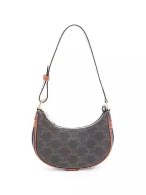 Celine 2010s Ava Triomphe Mini Bag - Brown