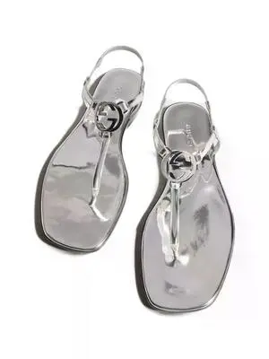 Gucci Thong Sandals With Interlocking G