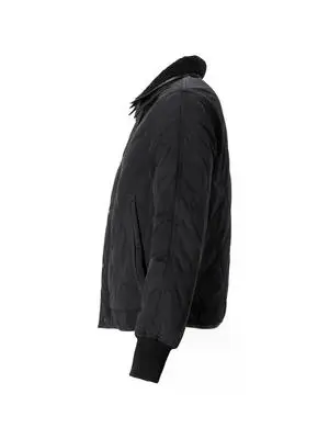 TOM FORD Leather-trimmed Quilted Jacket