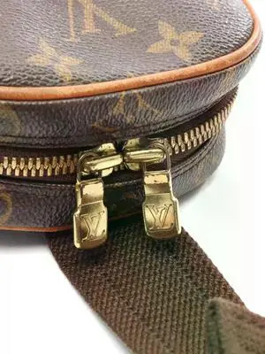 LOUIS VUITTON 2004 Pochette Gange Monogram Messenger Bag - Brown