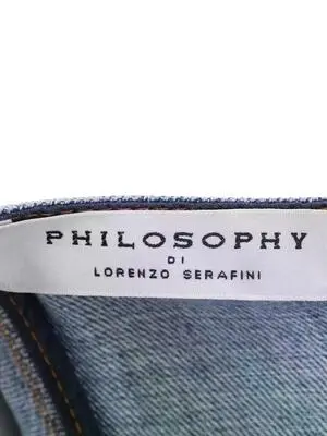 Philosophy Di Lorenzo Serafini V-neck Denim Jumpsuit