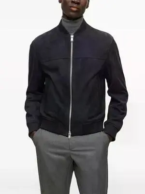 BOSS Suede Bomber Jacket