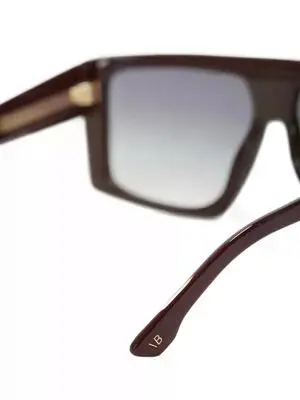 Victoria Beckham Oversized Flat-top Sunglasses