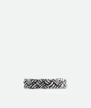 Bottega Veneta Intreccio Medium Cuff Bracelet